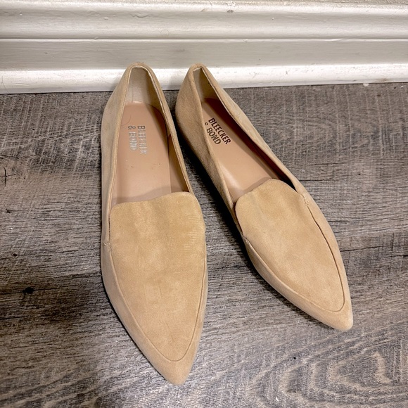Bleecker & Bond | Shoes | Bleecker Bond I Tan Suede Pointedtoe Sonia ...